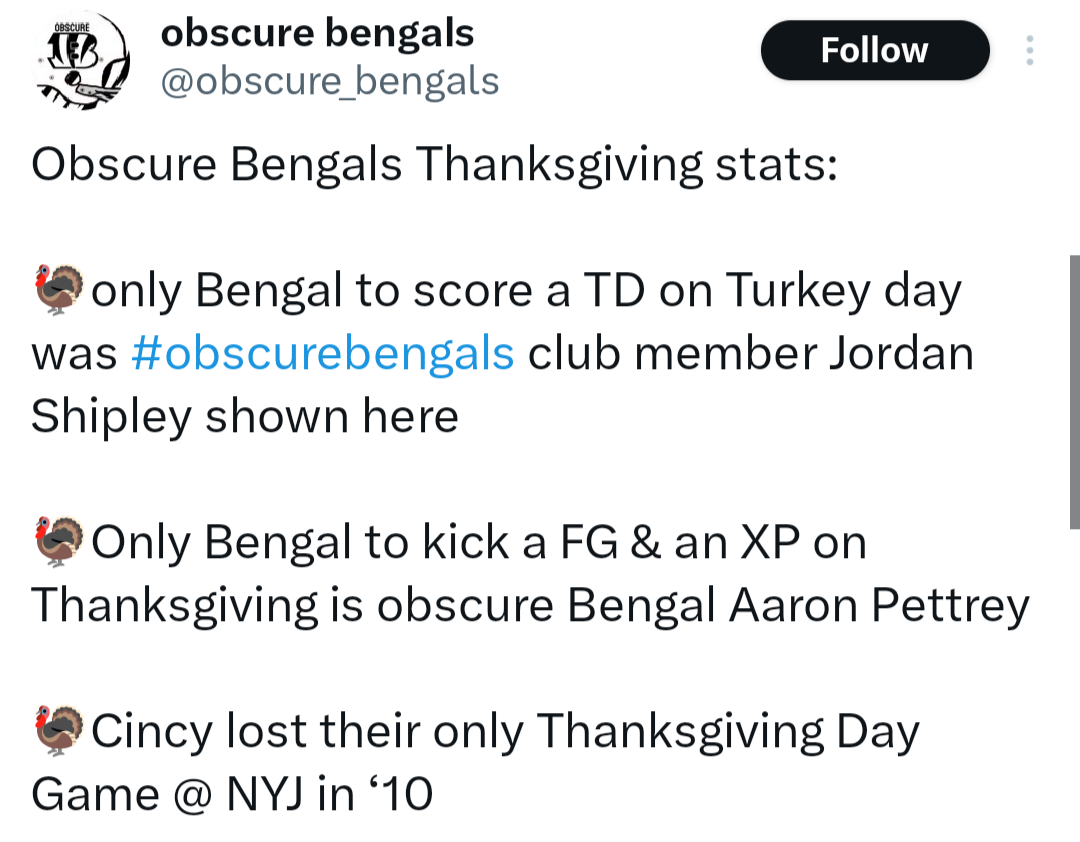 Random 2024 Bengals related stuff - Page 94 - THE BENGALS FORUM - GO ...